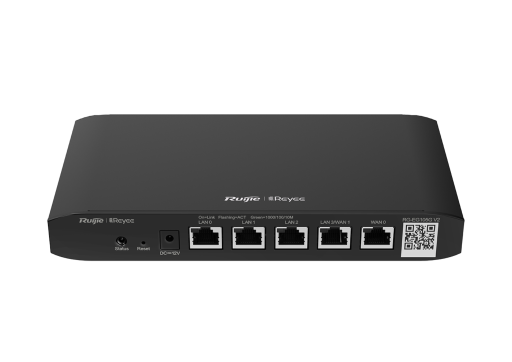 Reyee Cloud Managed Router (Reyee) | RG-EG105G V2 - Synix Technology