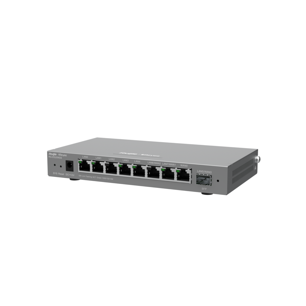 Reyee 9-Port Gigabit Cloud Managed SFP Router (Reyee) | RG-EG209GS ...