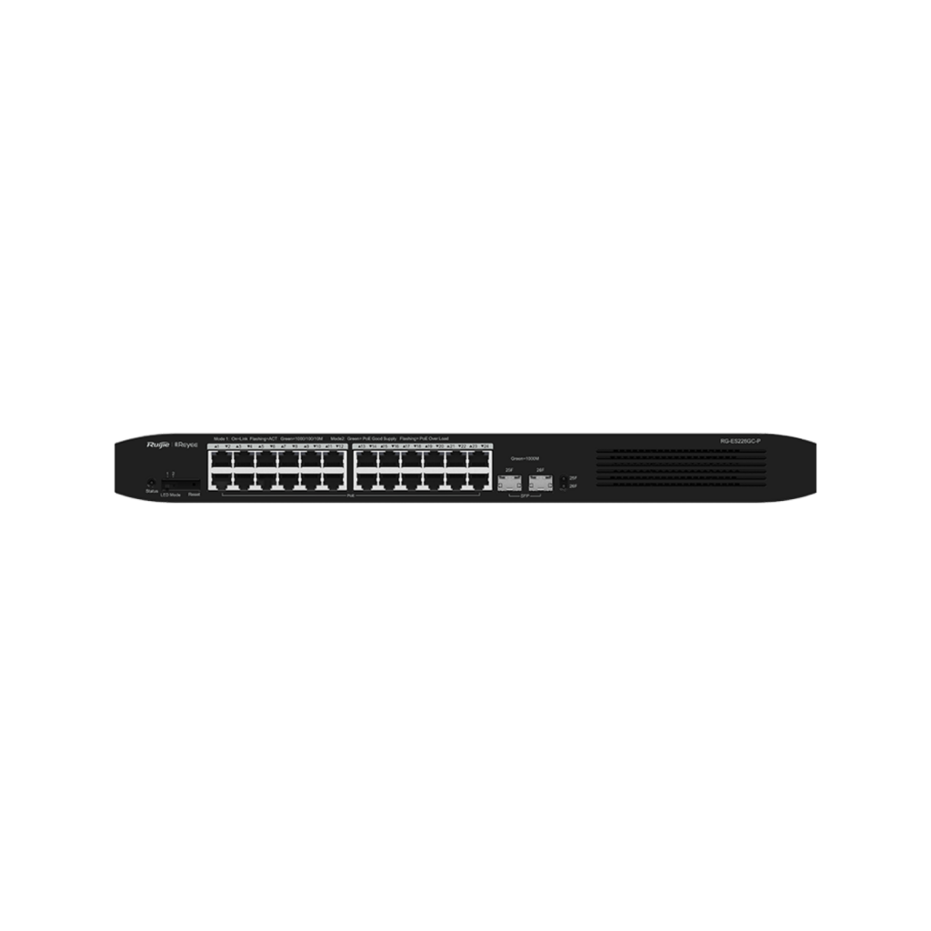 26-Port Gigabit Smart Cloud Managed PoE Switch (Reyee) | RG-ES226GC-P ...